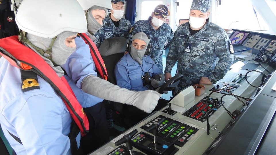 Стажування на корветі Турецької Республіки типу ADA MILGEM пройшли ...