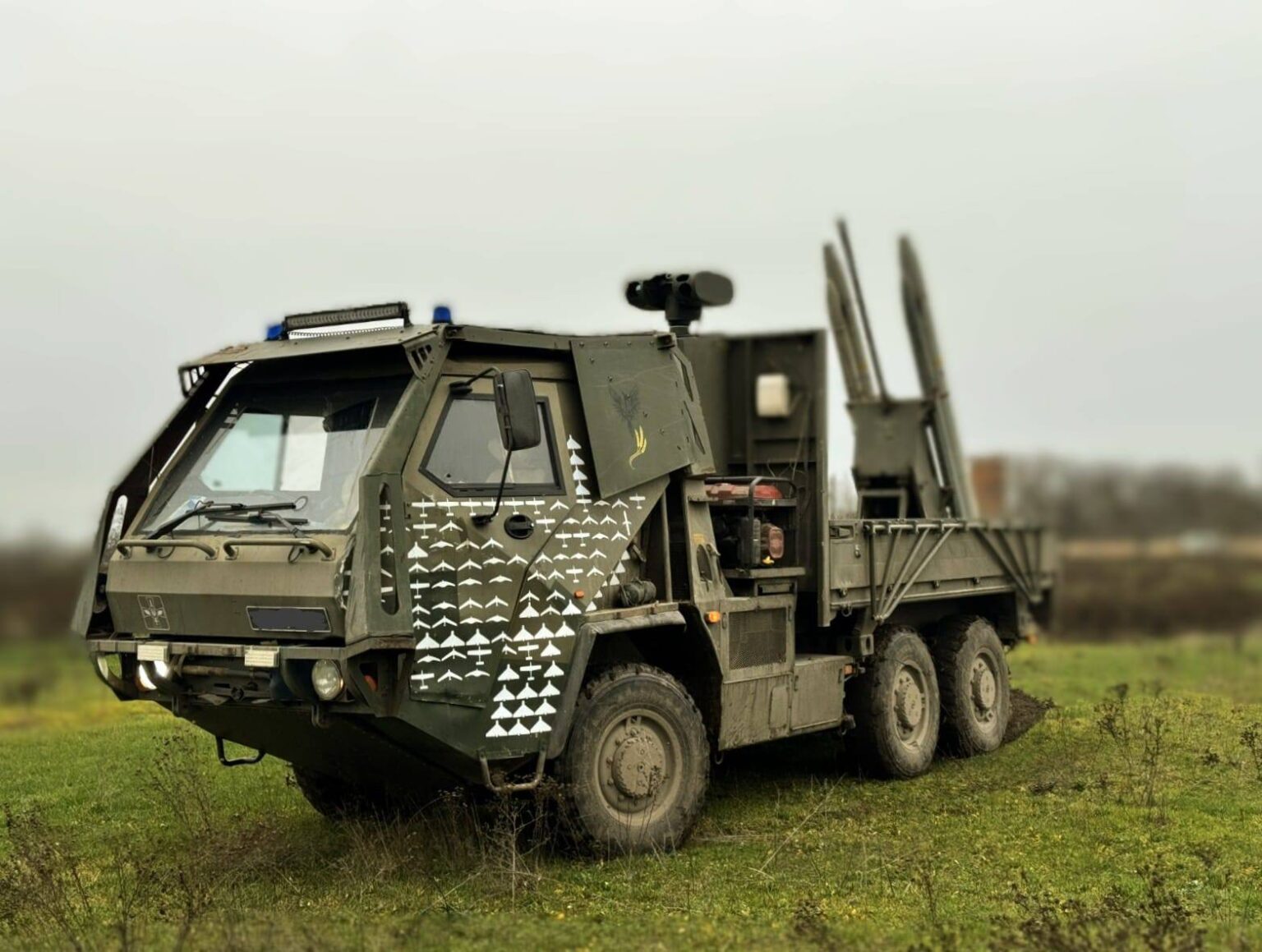 Raven shot down 108 targets: there is no more space for markings on the ...